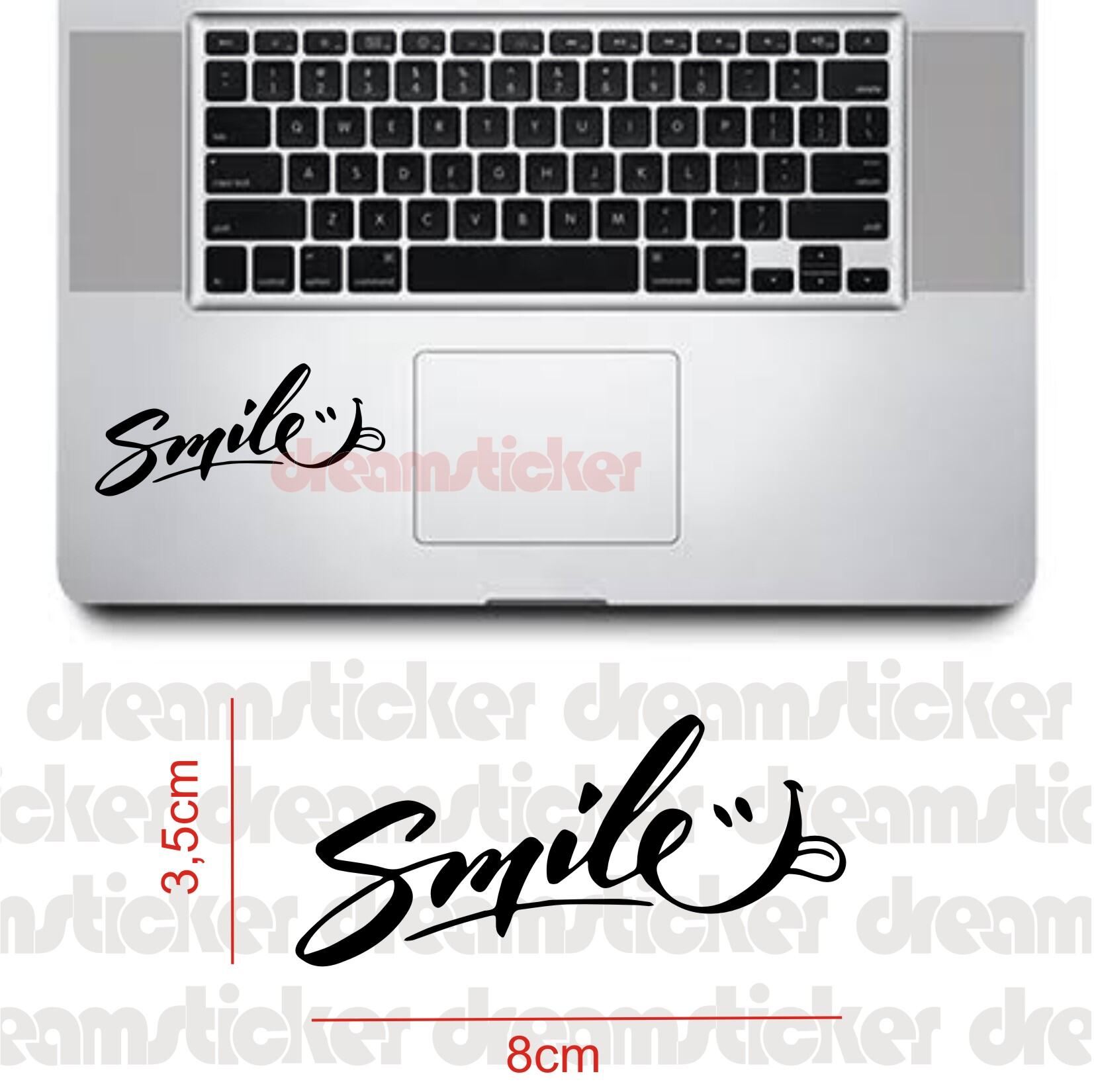Stiker Smile Sticker Trackpad Laptop MacBook Decal | Lazada Indonesia
