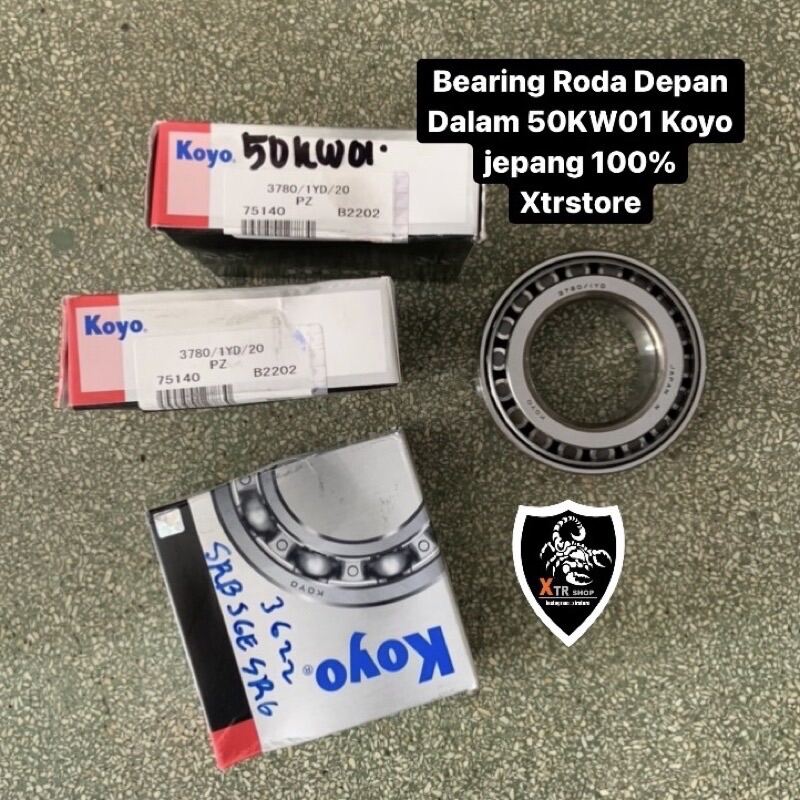 Bearing Roda Depan Dalam PS125 PS110 PS120” / Laher 50KW01 Koyo Jepang ...