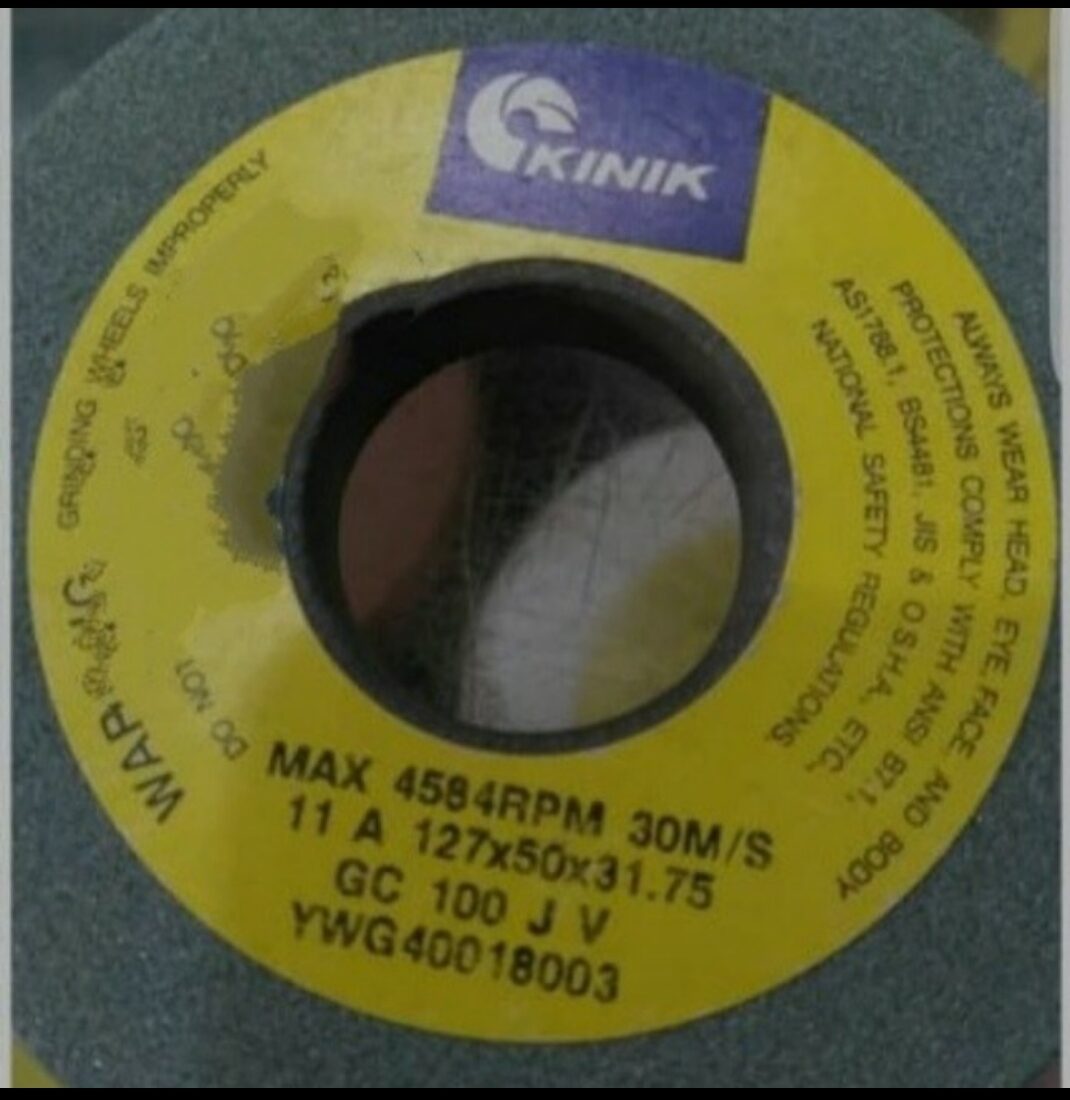 Batu gurinda mangkok kinik Flaring cup ukuran 11A 127 x50 x 31,75 GC ...