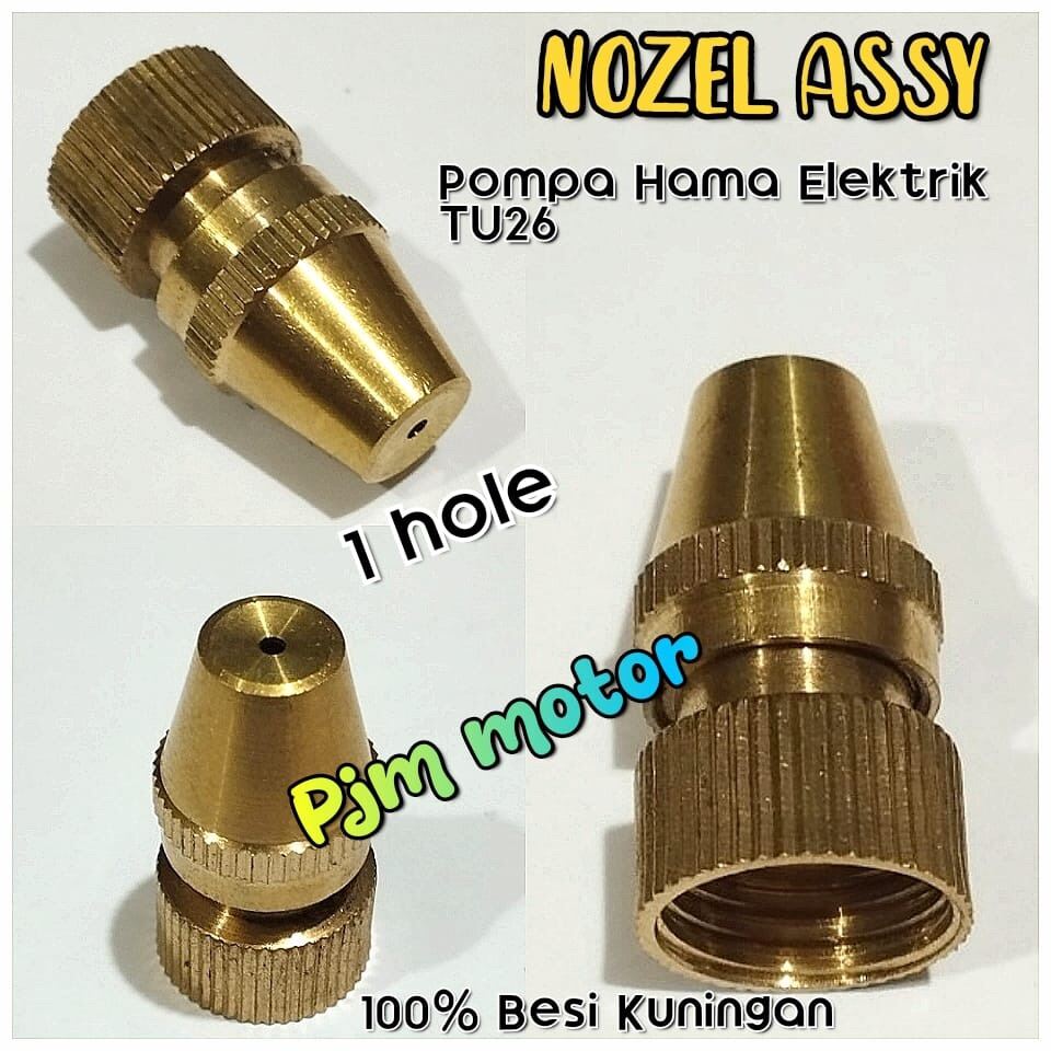 1 hole Nojel kuningan nozzle nozle nozel spuyer mesin sprayer pompa ...