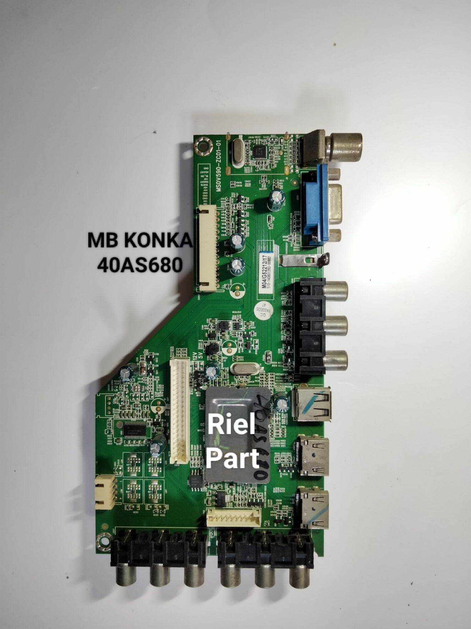 MAINBOARD MB MODULE MOTHERBOARD MESIN TV LED KONKA 40AS680 | Lazada ...