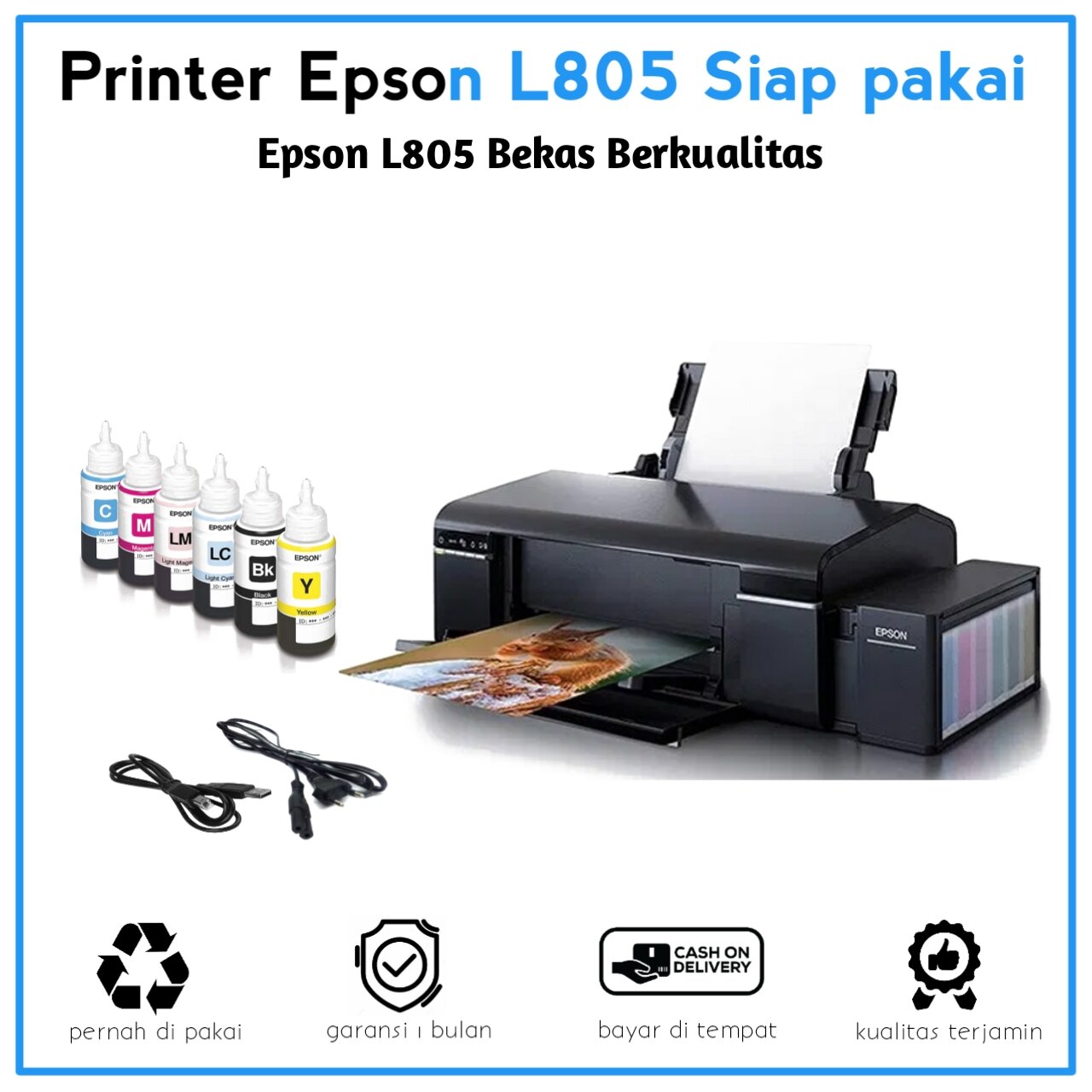 Printer Epson L805 Bekas berkualitas | Lazada Indonesia