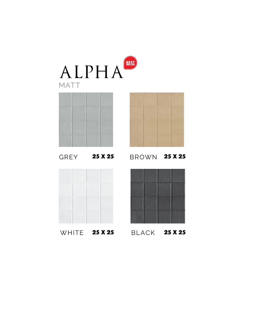 KERAMIK MEREK ASIA TILE TYPE ALPHA GREY ALPHA BROWN ALPHA WHITE ALPHA ...
