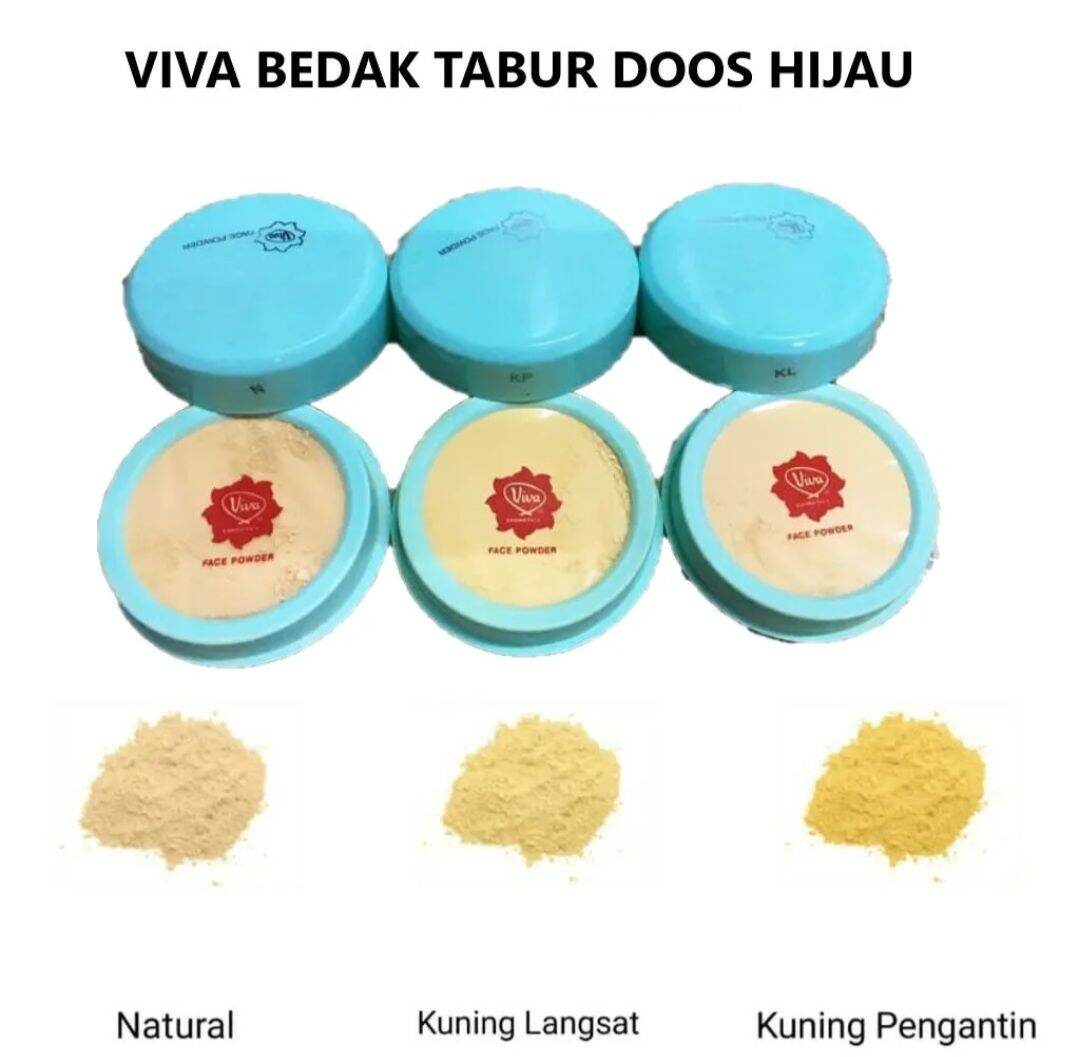 VIVA FACE POWDER / BEDAK TABUR. 25 gr. | Lazada Indonesia