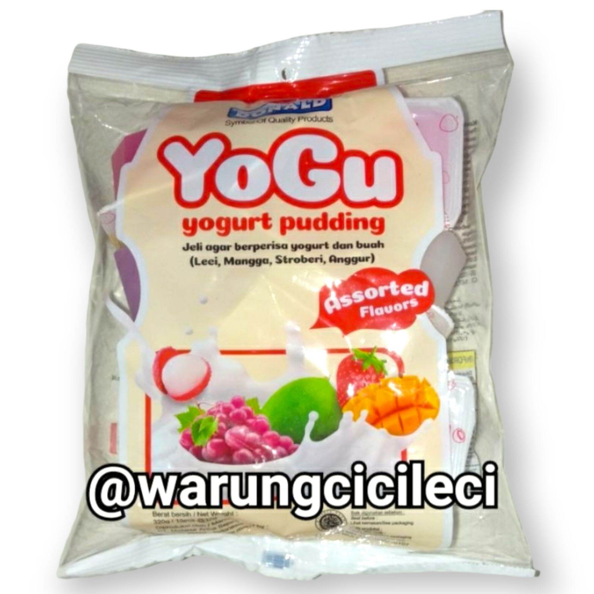 DONALD - YOGU - YOGURT PUDDING 30g x 10pcs ( 1 PACK 300g ) | Lazada Indonesia
