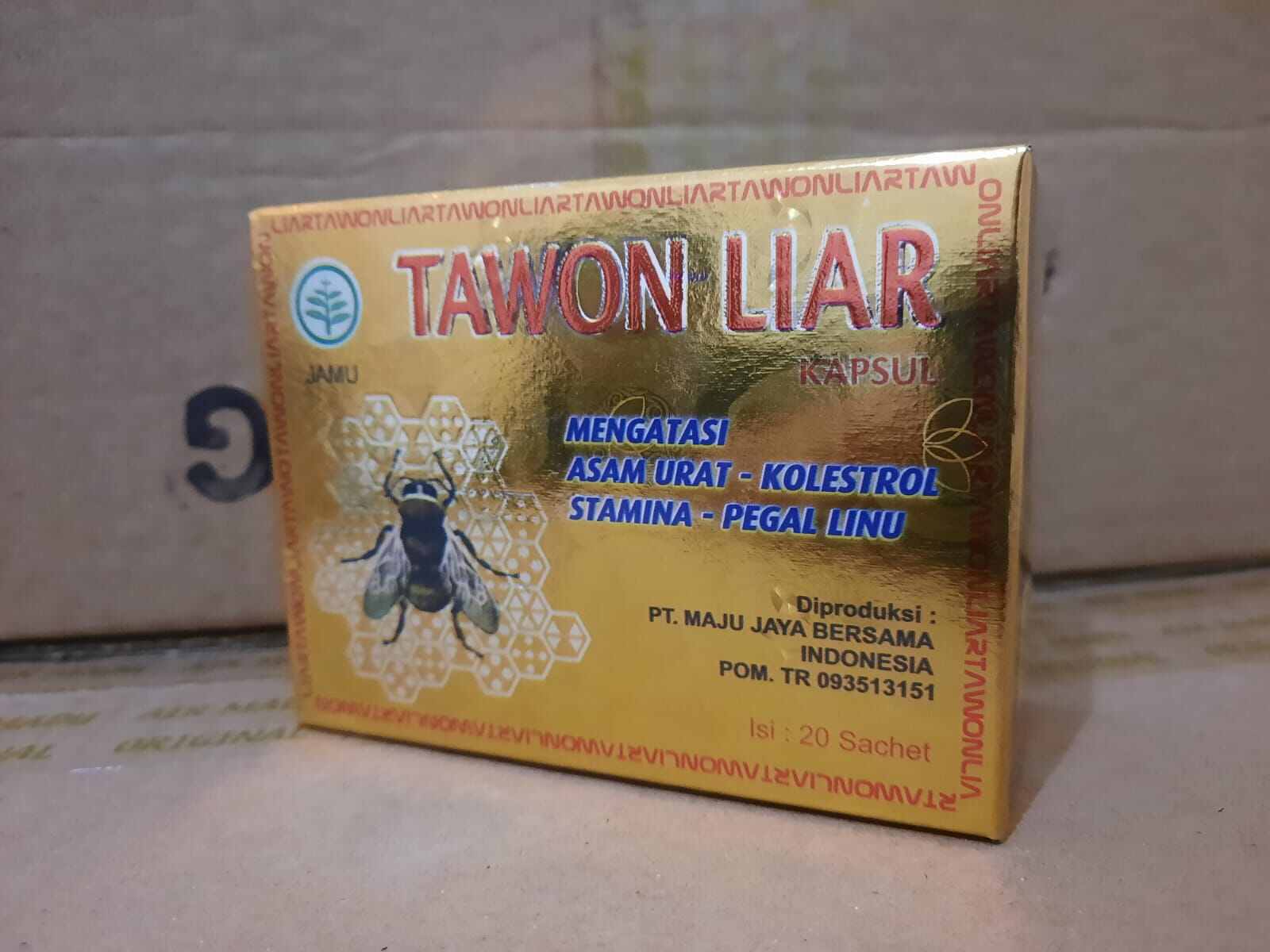 TAWON LIAR Kapsul 100% original mengatasi asam urat pegelinu kolestrol ...