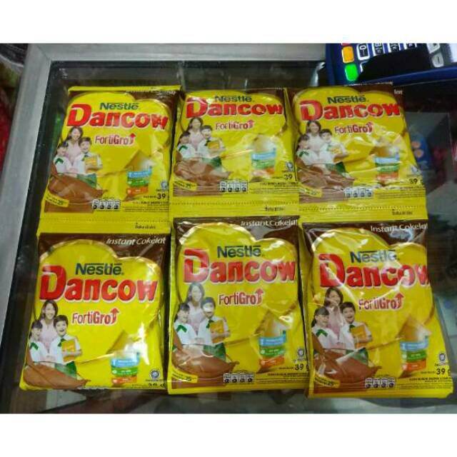 DANCOW INSTANT SACHET RASA COKLAT/DANCOW COKLAT FORTIGRO RENCENG ISI 10 ...