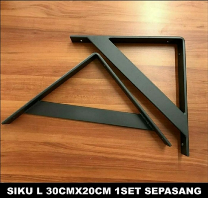 besi penyangga ambalan dinding/besi L ambalan | Lazada Indonesia