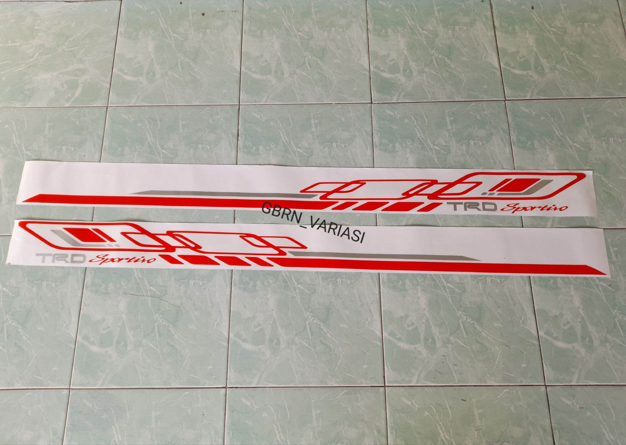 STICKER TRD SPORTIVO AVANZA AGYA ETIOS/STIKER TRD UNIVERSAL | Lazada ...