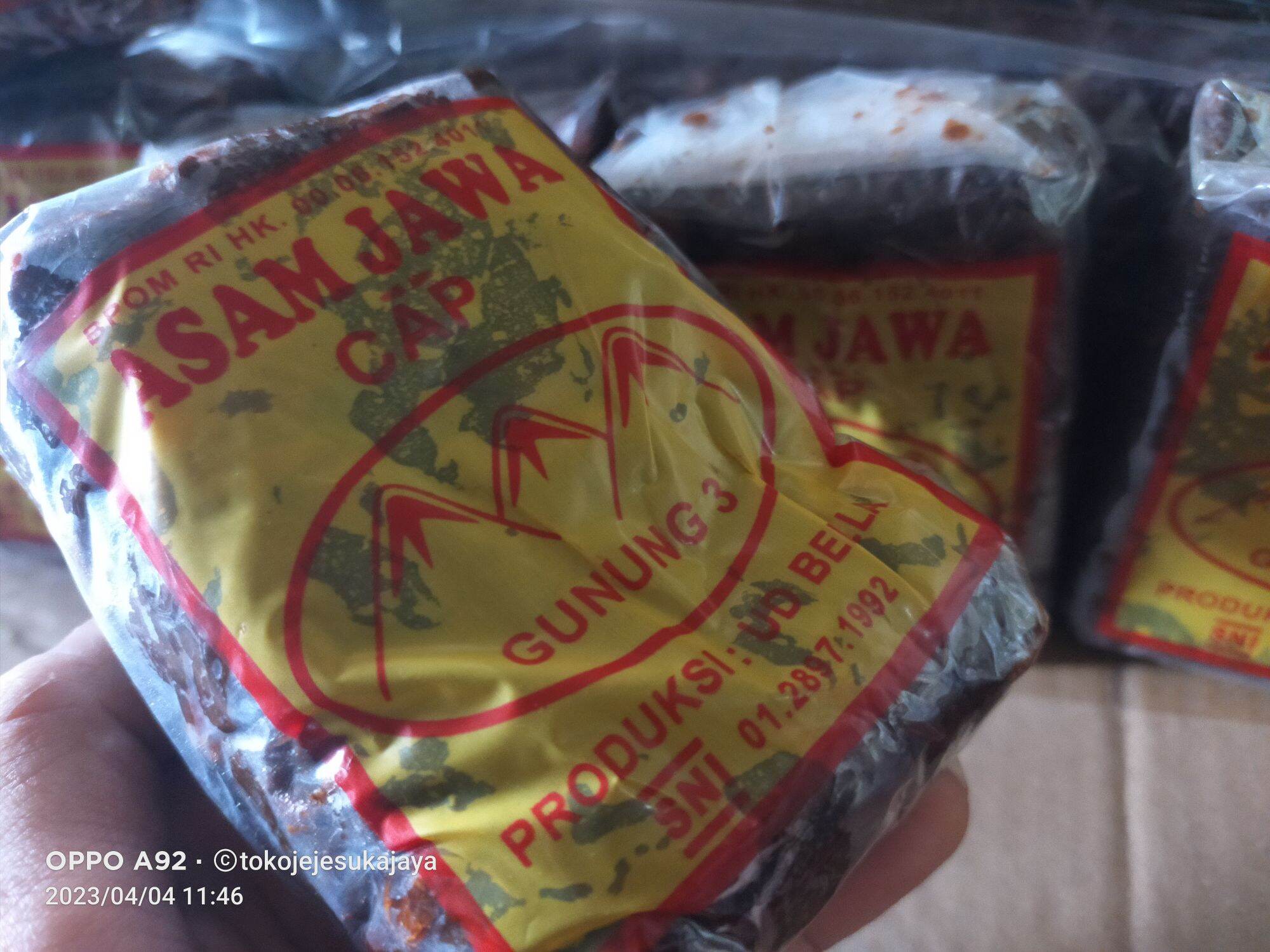 ASAM JAWA CAP GUNUNG 3 , ISI 75 GRAM/ ASAM JAWA ASLI | Lazada Indonesia