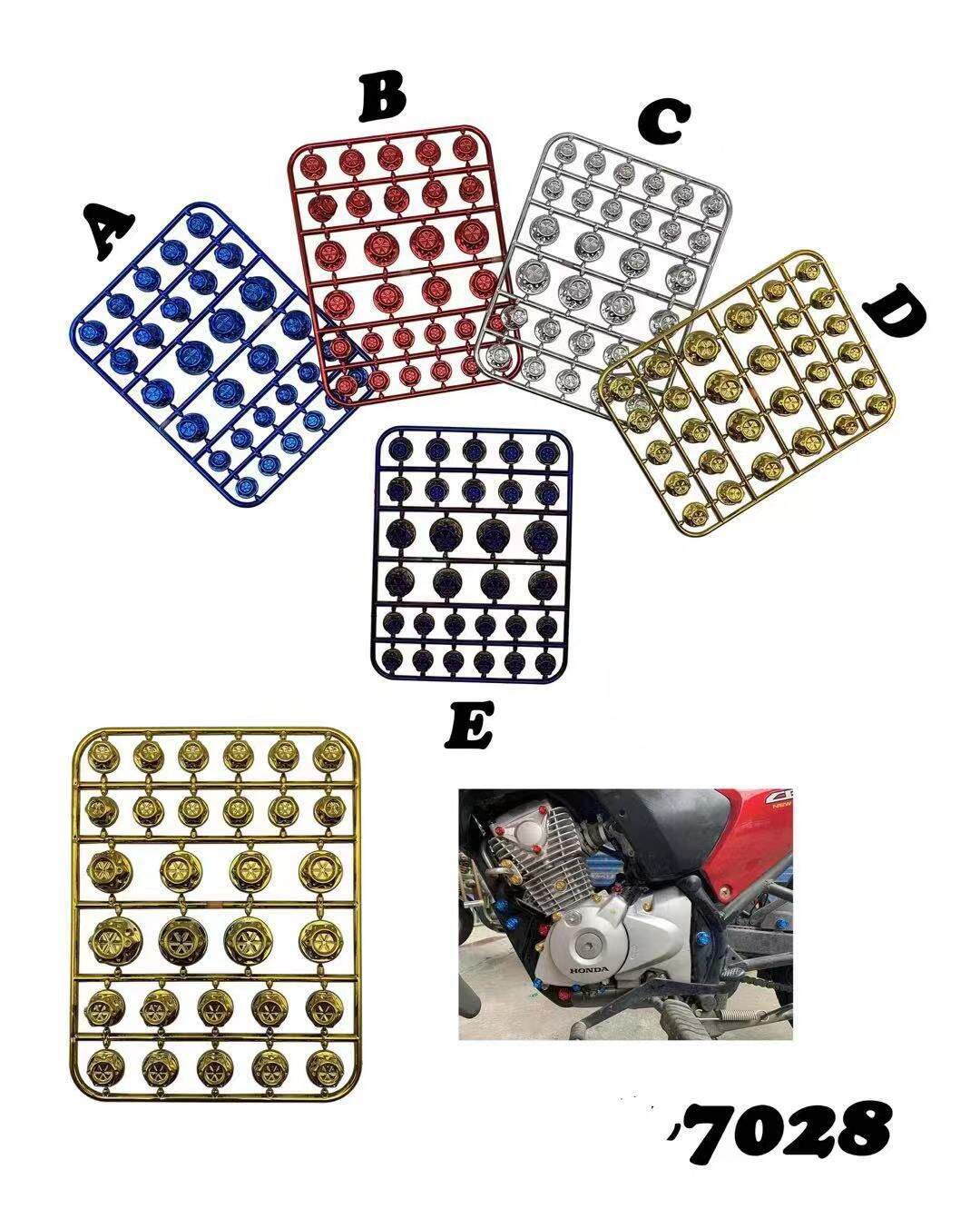 Cover Baut Monel Probolt - Cover Baut Body Model Bunga - Tutup Baut ...