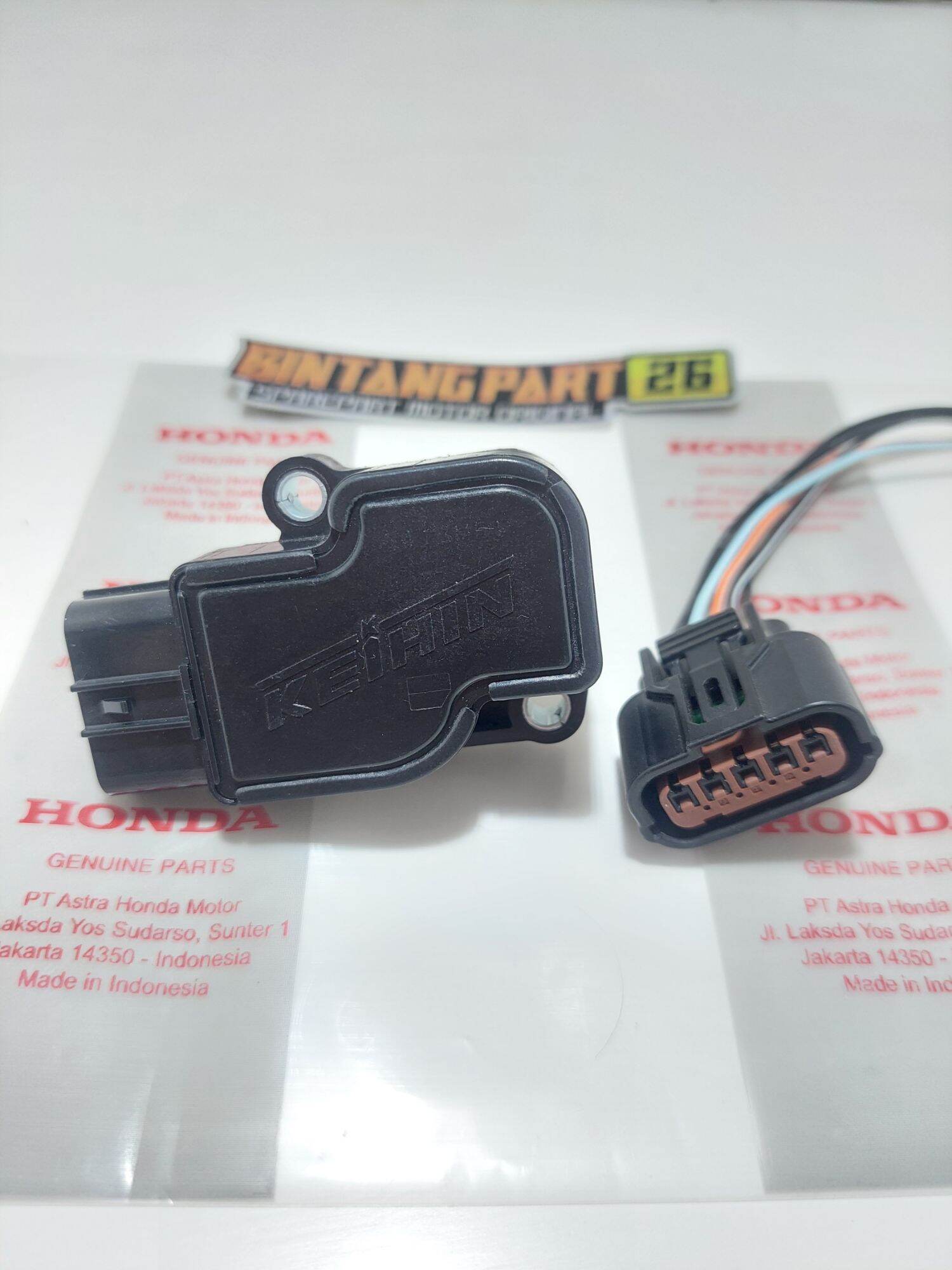Sensor TPS Maqs Honda PCX sensor TPS plus soket Maqs maap Honda PCX 150 ...