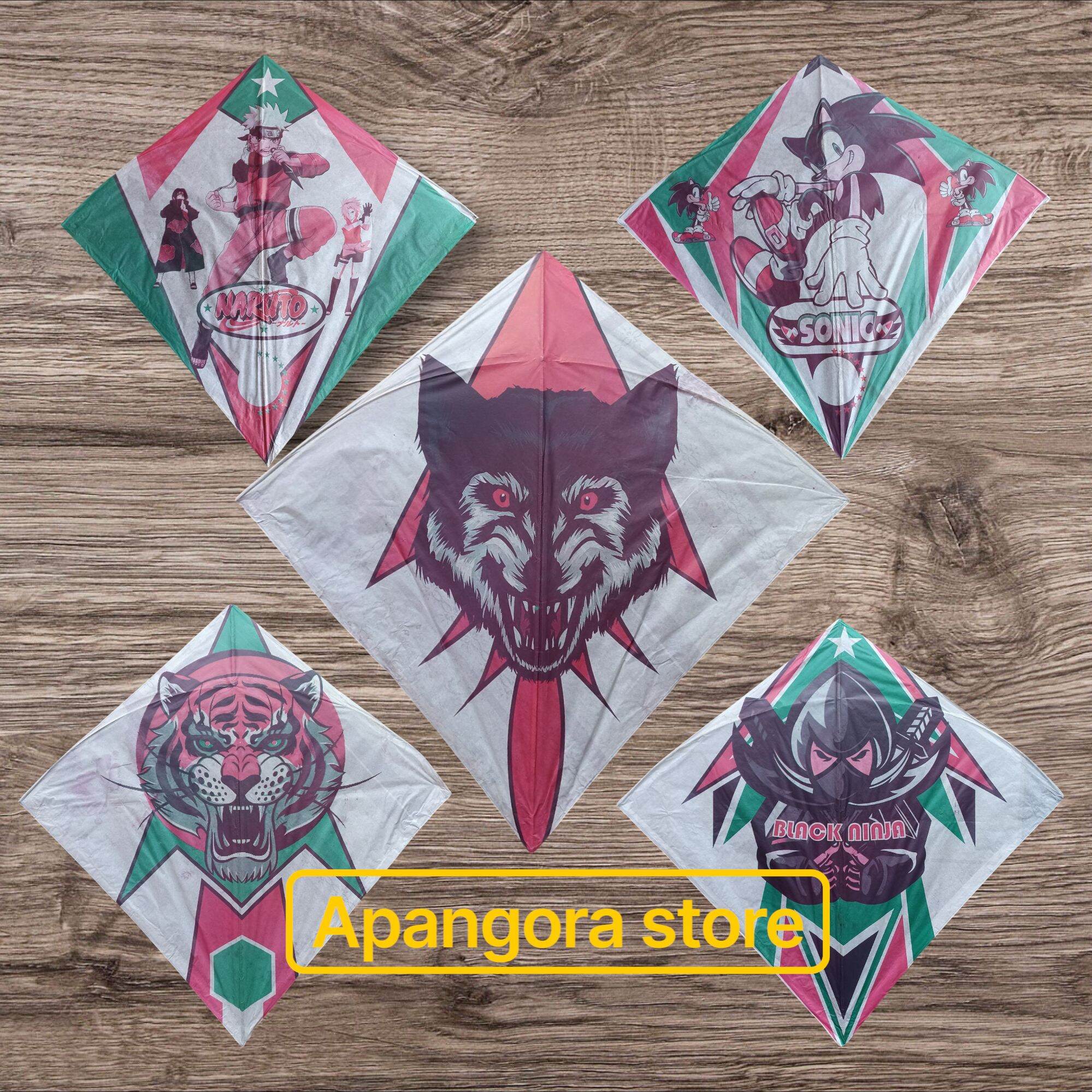 LAYANGAN KERTAS 100pcs / LAYANG LAYANG / MAINAN TRADISIONAL / MAINAN ...