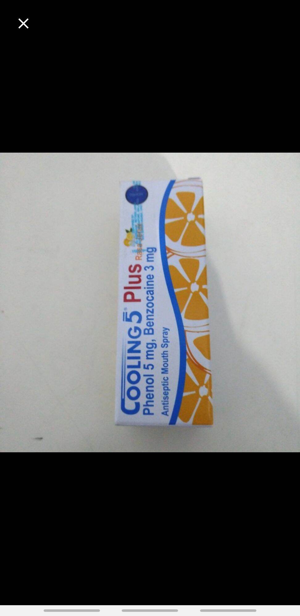 cooling 5 PLUS orange rasa jeruk 15ml obat sariawan sakit gigi gusi ...