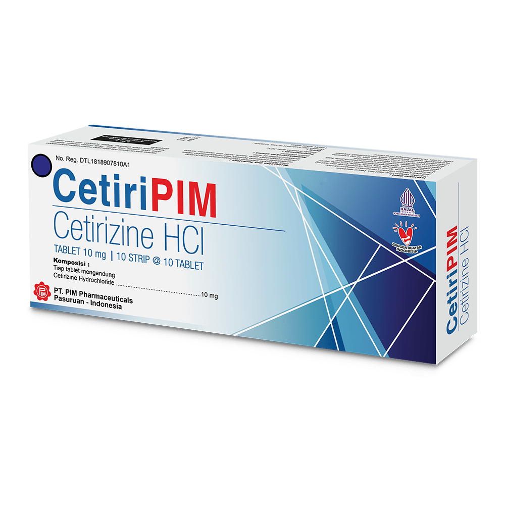 cetiripim box isi 100 tablet / cetiri PIM / obat alergi murah / obat ...