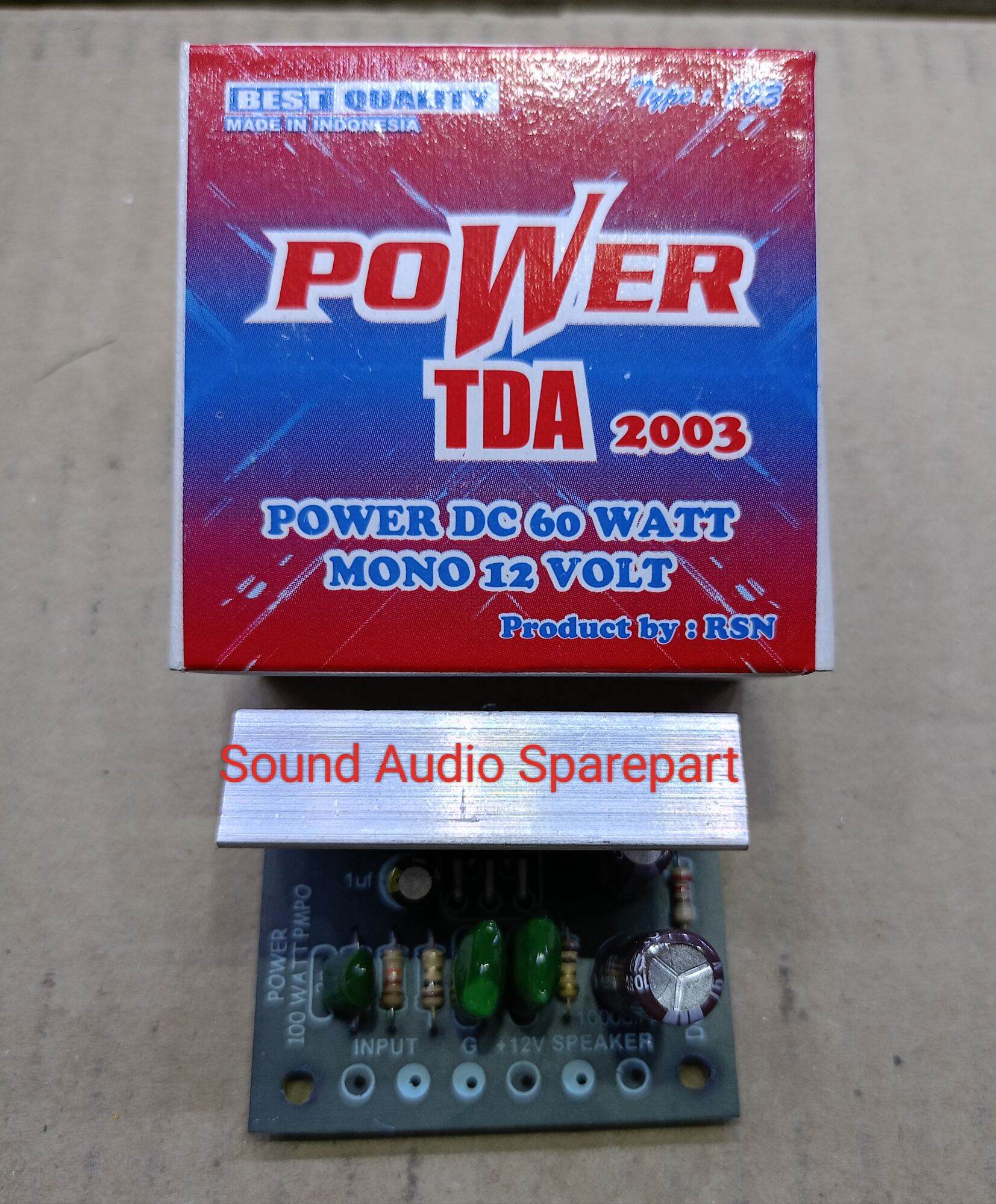 Kit Power Amplifier Mono Tda 2003 at Clarence Swingle blog