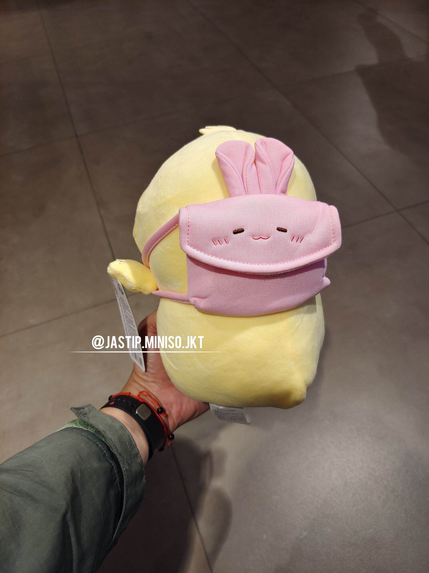 MINISO 🆕 Boneka Ayam BIBI Chicken Series sz.23cm (Bunny / Frog Backpack ...