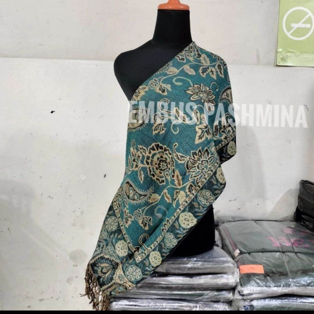 PASHMINA MOTIF BATIK IMPOR // SELENDANG BATIK IMPOR | Lazada Indonesia