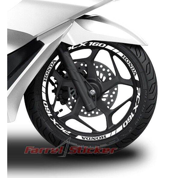 stiker pelek PCX 160 stiker pelk PCX stiker velg pcx 160 | Lazada Indonesia