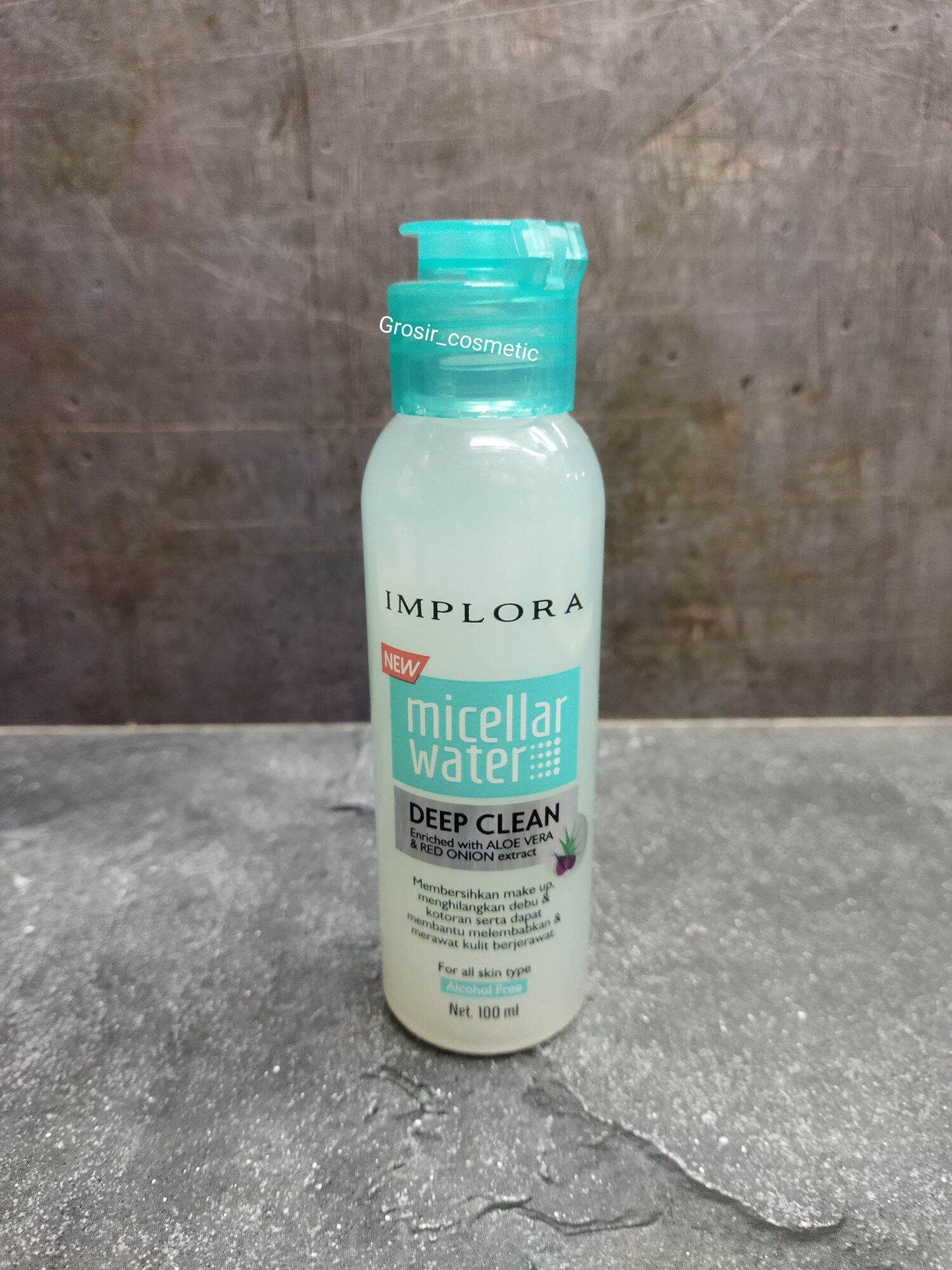Micellar water implora 100ml ( 1 pcs ) | Lazada Indonesia