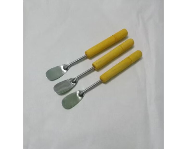 Sutil Kue Mini /Spatula Mini Sodet Kecil Gagang Kayu | Lazada Indonesia