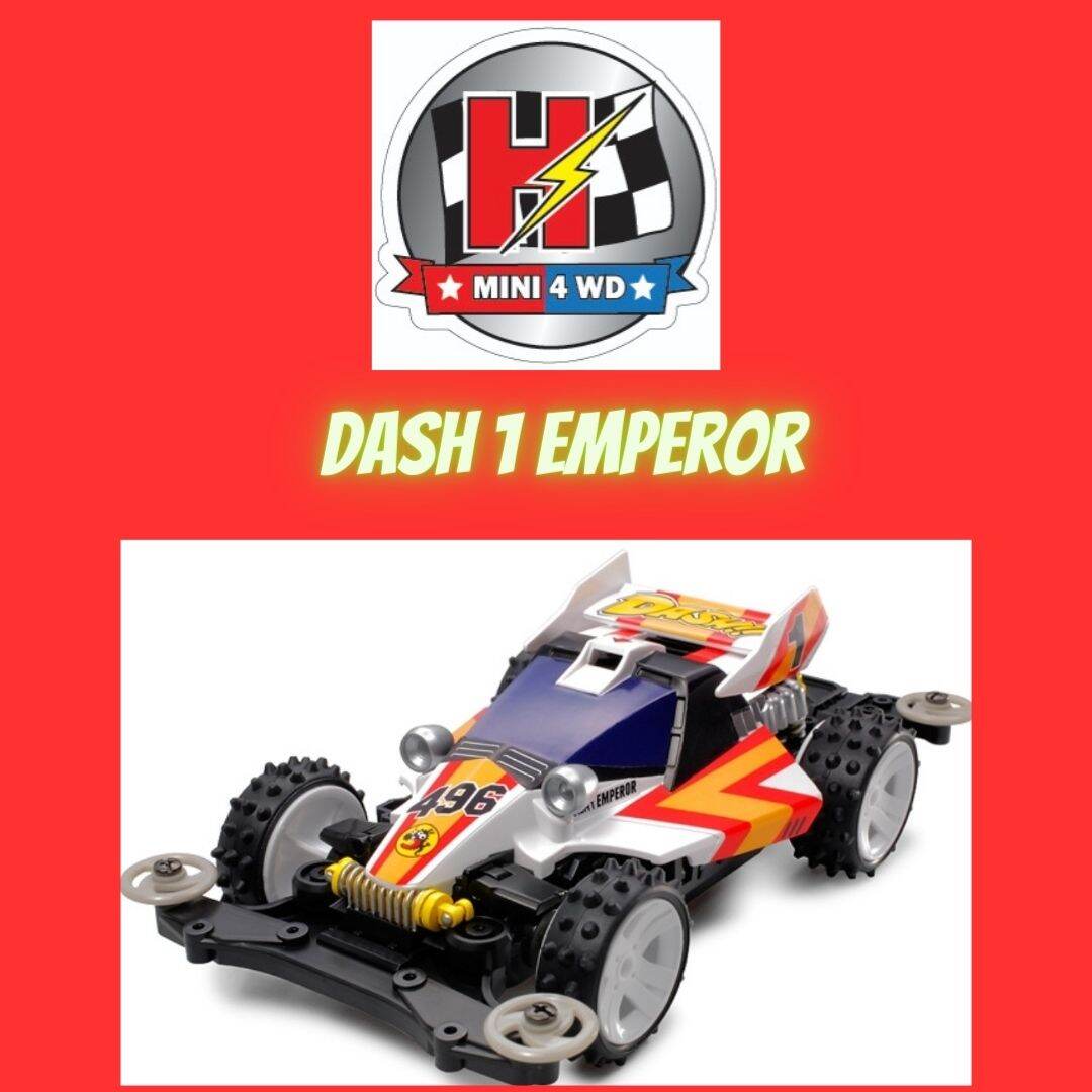 Tamiya Mini 4WD Dash-1 Emperor , Chassis MS. | Lazada Indonesia