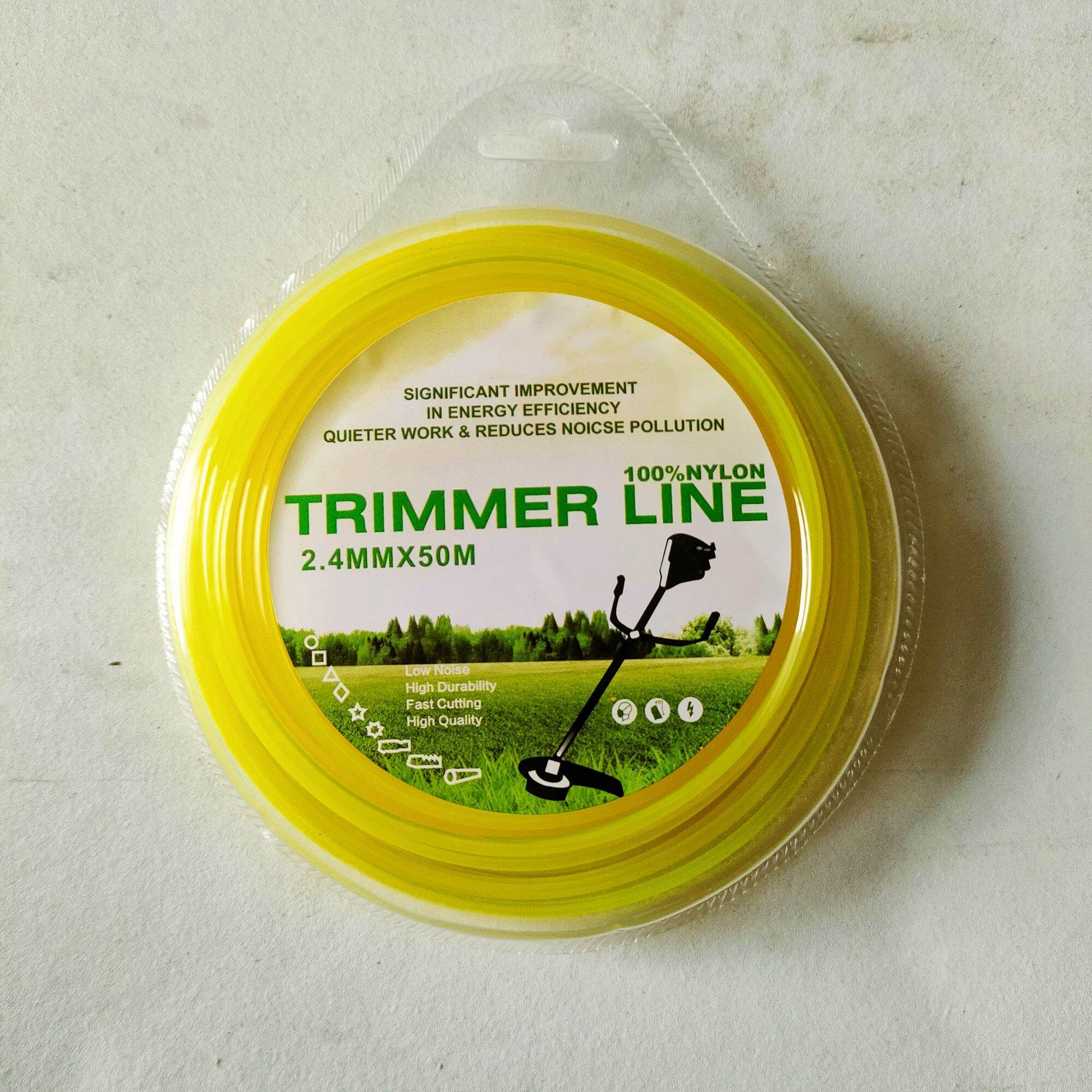 Trimer line senar potong rumput 2,4 mm × 50 m | Lazada Indonesia