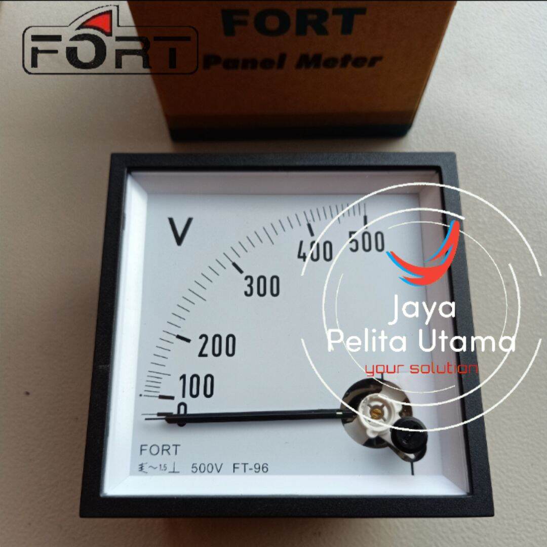 VOLT meter FORT FT-96/72 VOLT0-300/500V Ukuran 96-96 /72x72 | Lazada ...