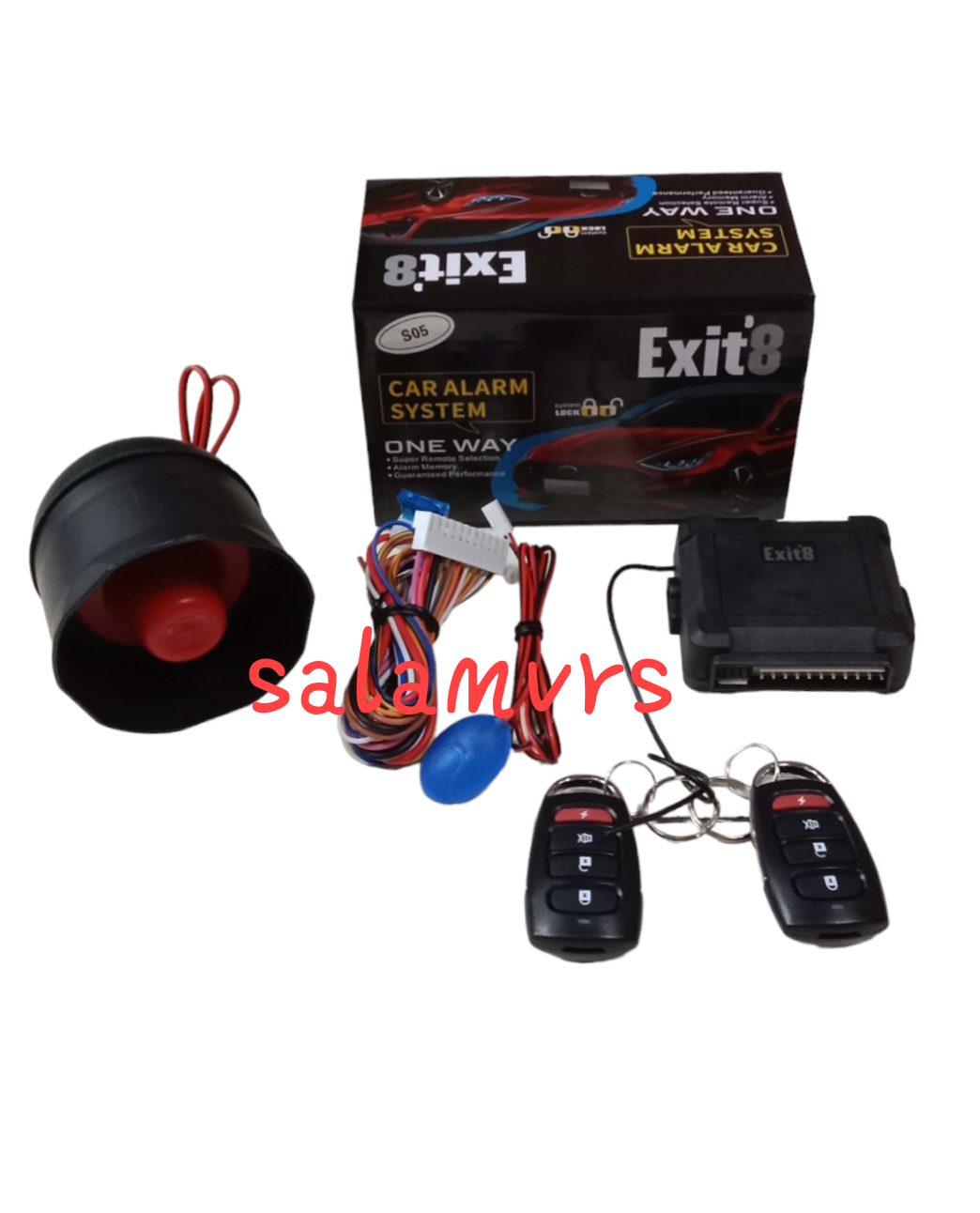 ALARM MOBIL / ALARM REMOTE MOBIL EXIT'8 UNIVERSAL | Lazada Indonesia