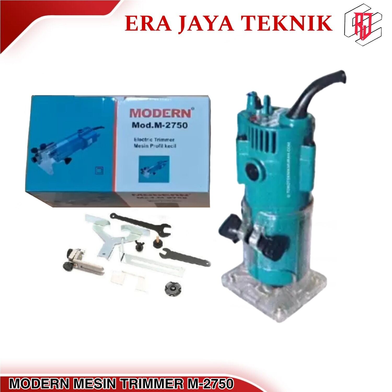 MODERN M-2750 Mesin Trimer Kayu Profil Router Wood Trimmer M2750 ...