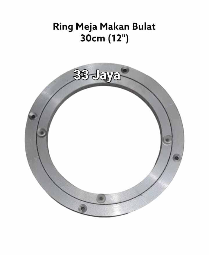 Ring Meja Makan Bulat 30cm (12") Putar Rotator Alumunium (Bukan Huben ...