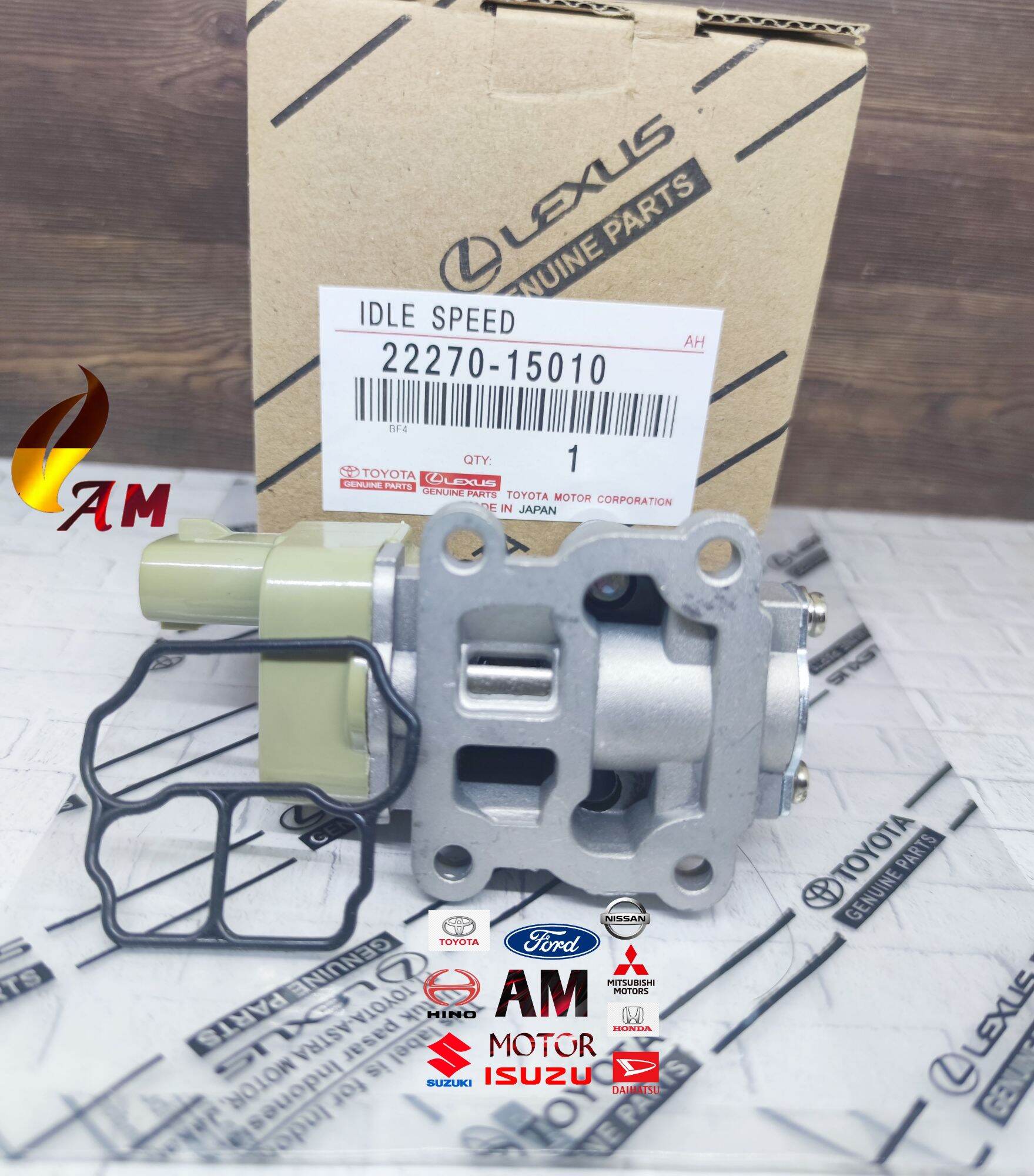 SENSOR ISC IDLE SPEED CONTROL ATAU SERVO IACV TOYOTA GREAT ALL NEW ...