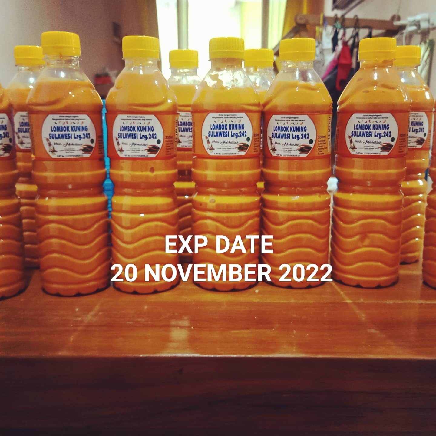 SAMBAL LOMBOK KUNING MAKASSAR (600 ML)DARI SULAWESI LRG 242 | Lazada ...