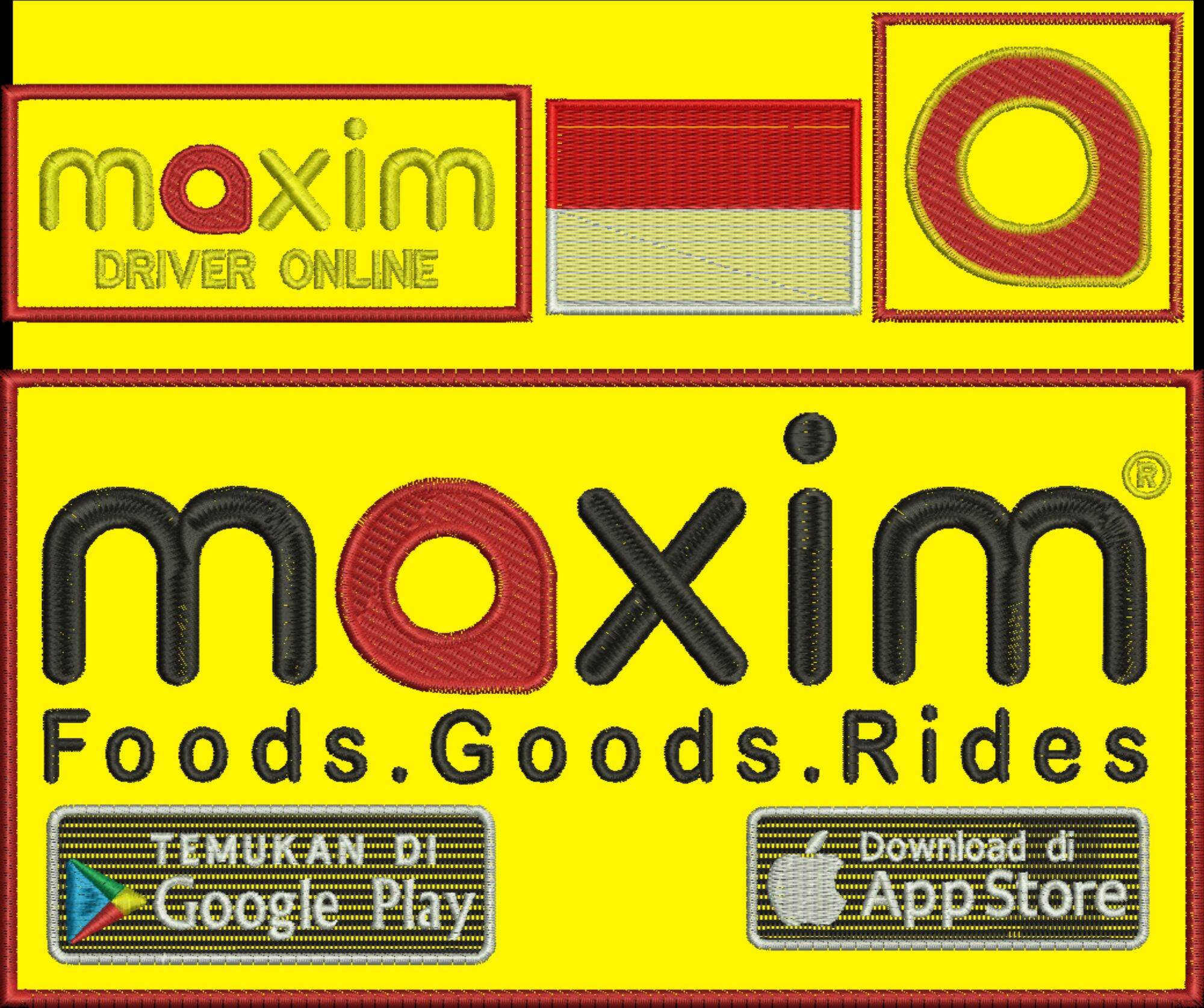 Emblem Maxim Foods Logo Maxim Foods | Lazada Indonesia