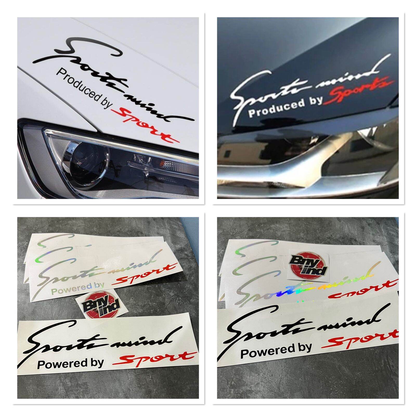 STICKER SPORT MIND ATICKER MOBIL STICKER MOTOR CUTTING | Lazada Indonesia