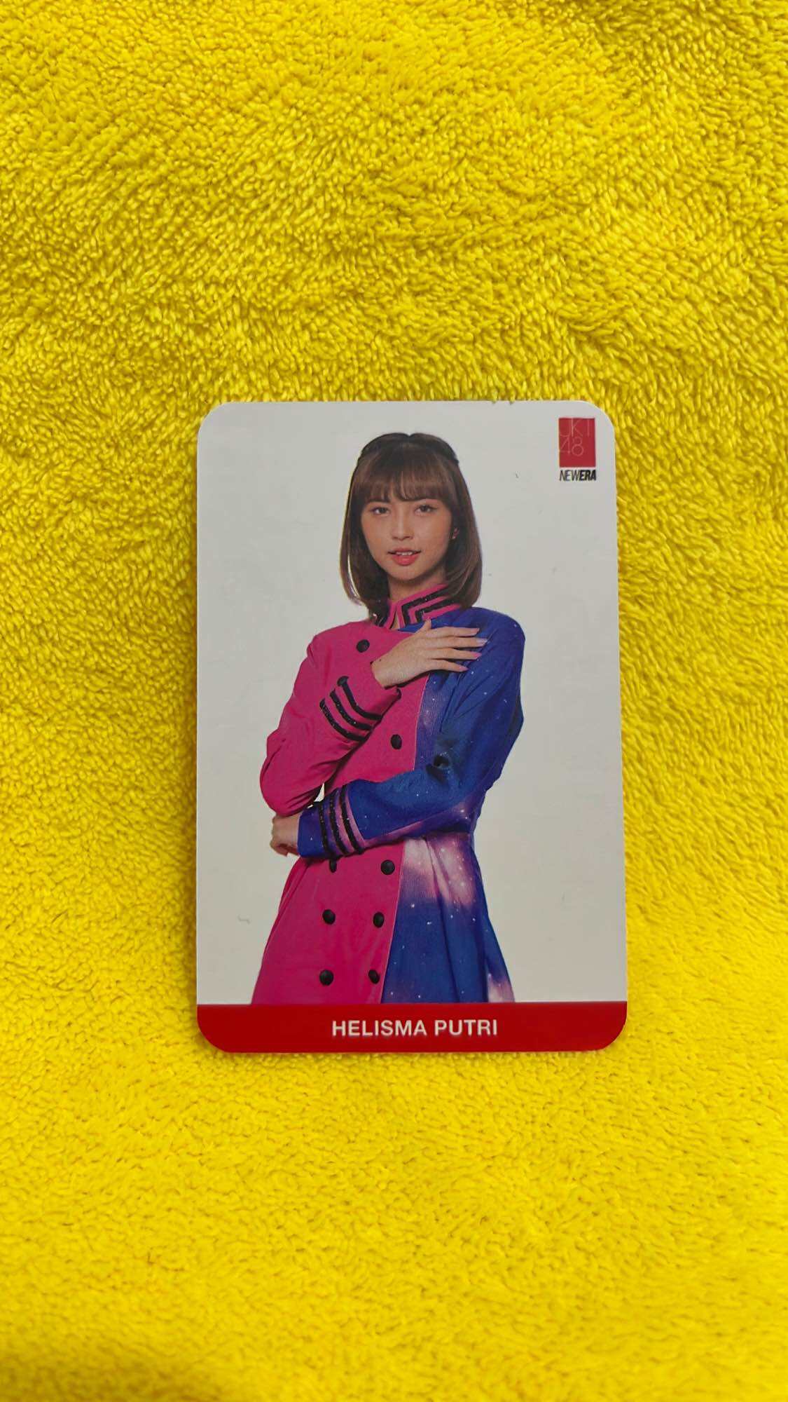 photocard jkt48 helisma putri NTSY 100% official | Lazada Indonesia