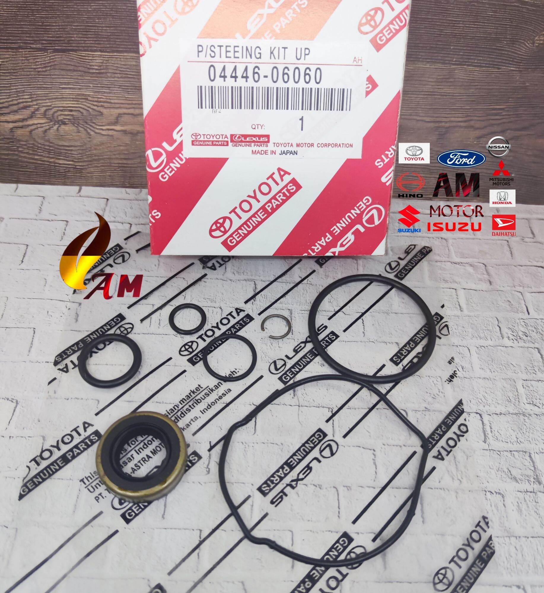 SEAL POMPA POWER STEERING ATAS ATAU SEAL KIT POWER STEERING ATAS TOYOTA ...