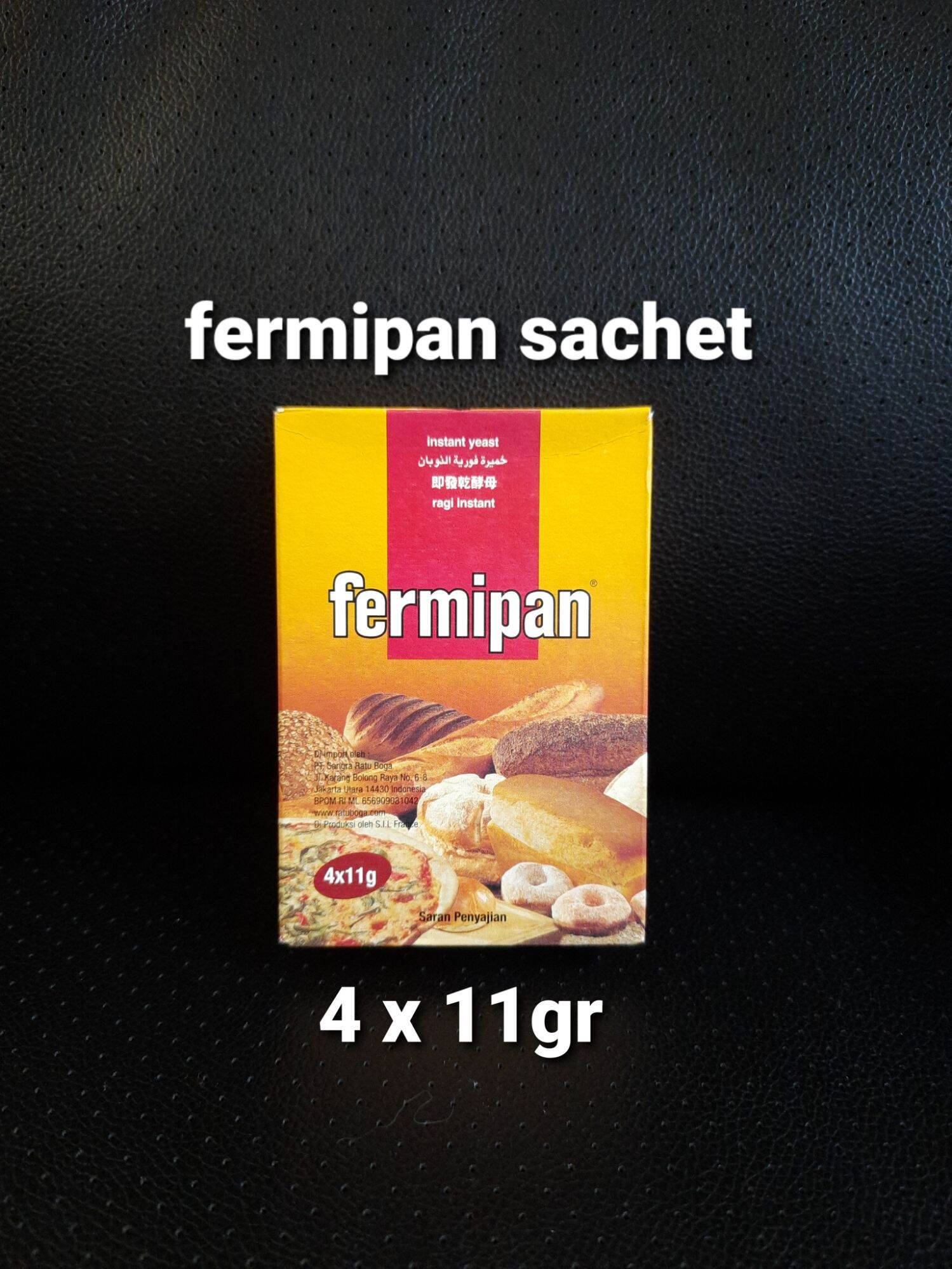 Fermipan ragi instant Dus Sachet 4x11gr | Lazada Indonesia