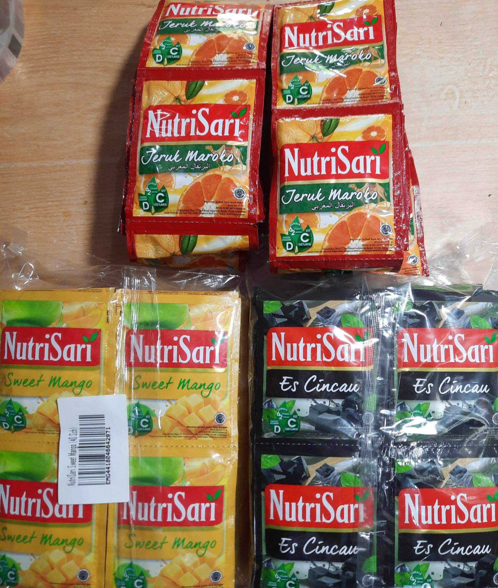 nutrisari jeruk peras 1 renteng isi 10 renceng | Lazada Indonesia