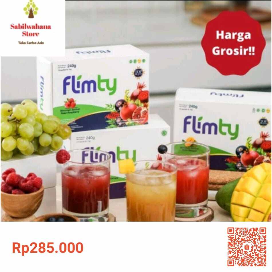 Flimty 1 Box 16 Sachet 100% Ori Flymty,Flimtea,Flimty Fiber Pelangsing ...