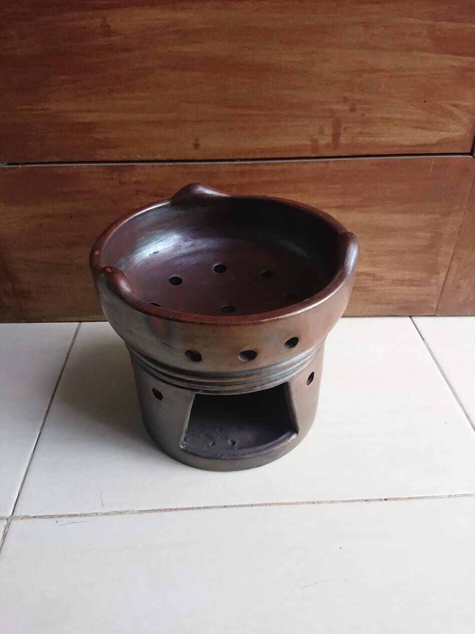 ANGLO D-20 CM GERABAH TANAH LIAT MURNI TRADISIONAL JAWA TEMBIKAR UNIK ...