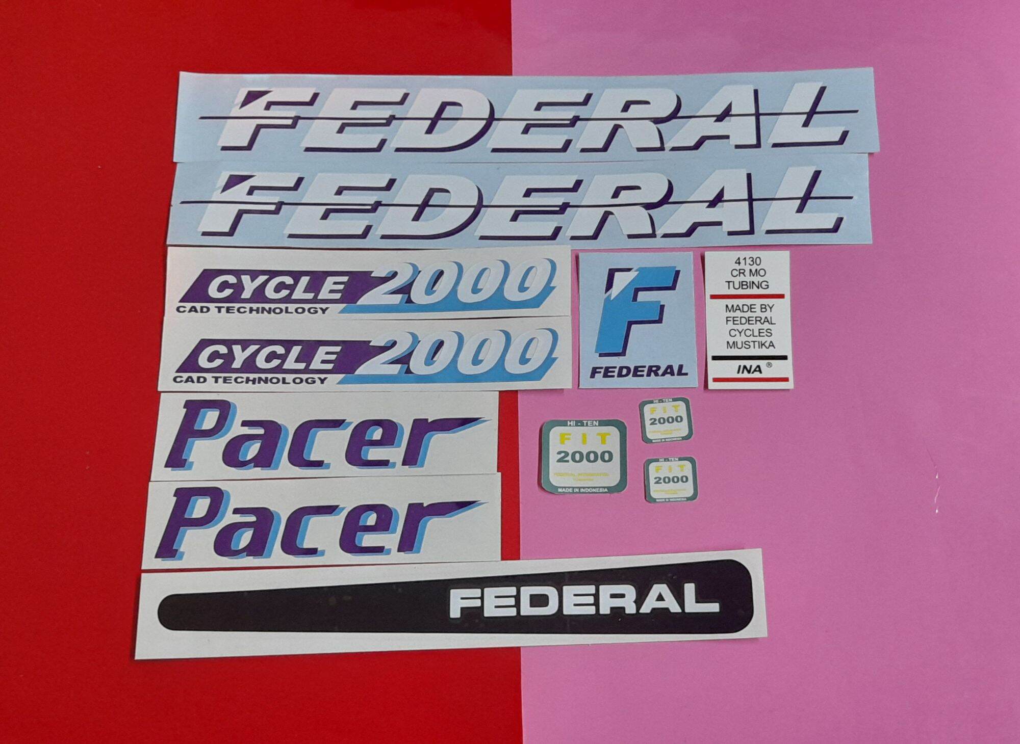 Stiker Sepeda Federal Pacer | Lazada Indonesia