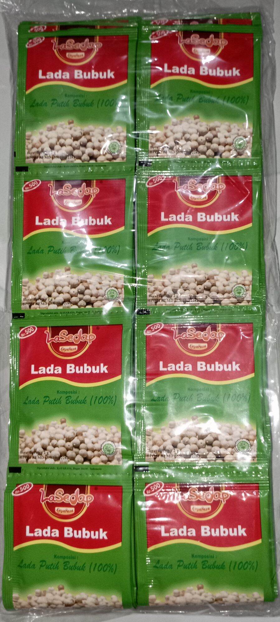 Lada bubuk 1 renceng isi 12 sachet | Lazada Indonesia