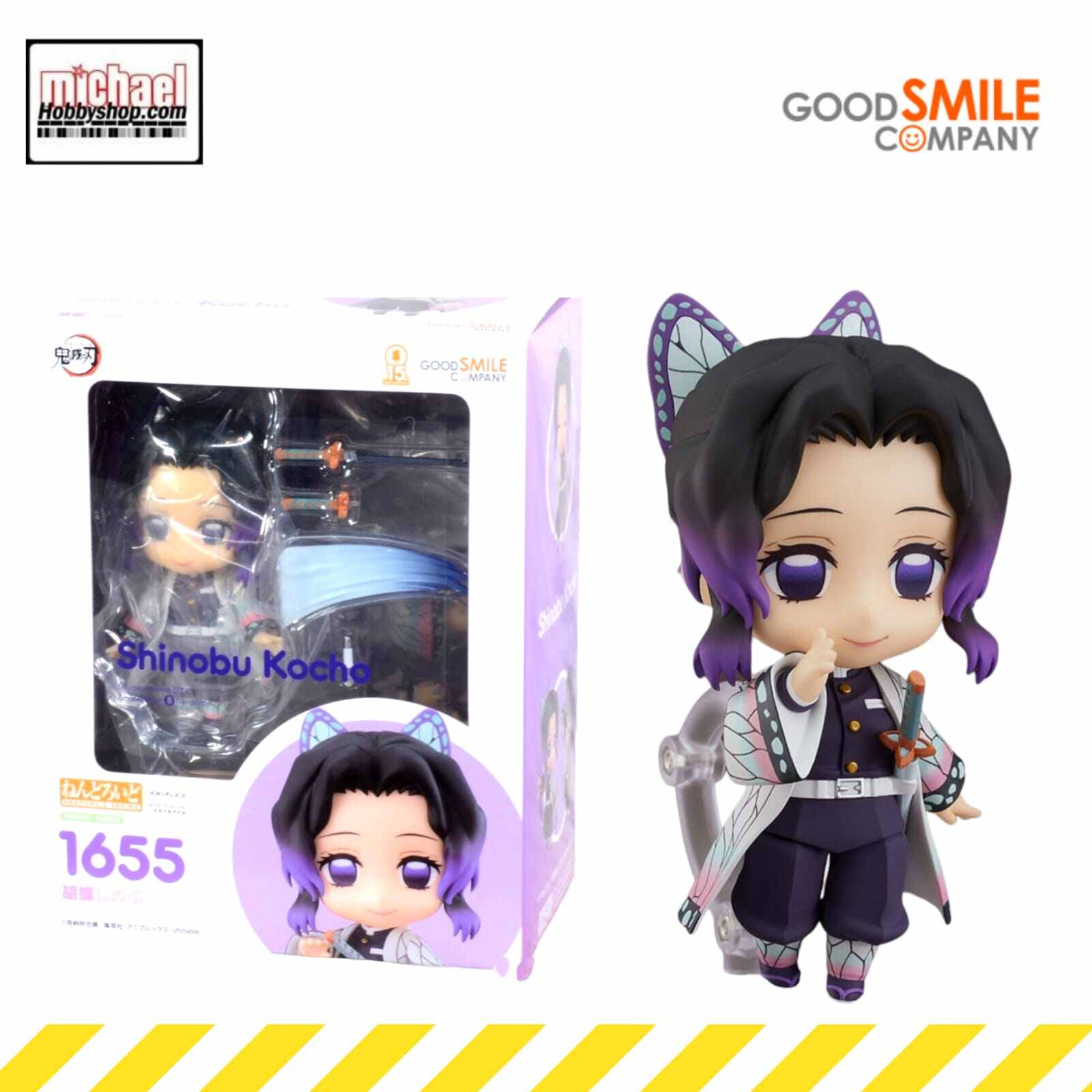 Nendoroid Shinobu Kocho - Demon Slayer - Kimetsu No Yaiba | Lazada ...