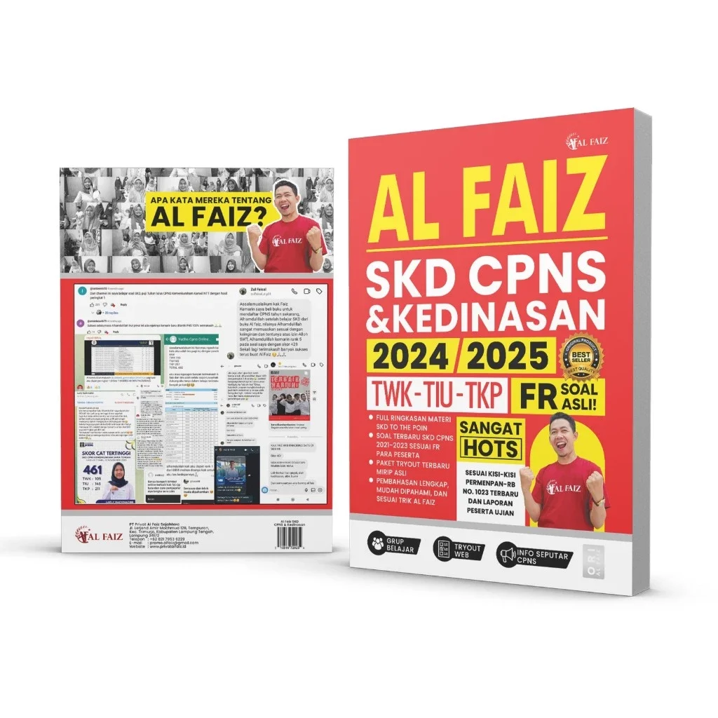 BUKU ALFAIZ KEDINASAN 2024/2025 TERUPDATE | Lazada Indonesia
