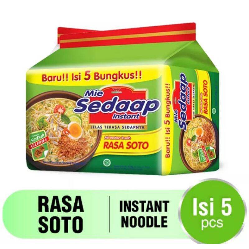 MIE SEDAP ISI 5 PCS | Lazada Indonesia