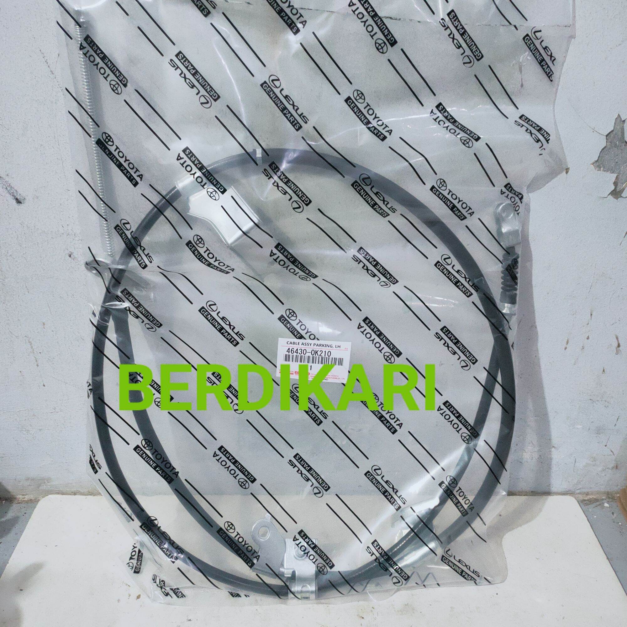 KABEL HAND BRAKE KABEL REM TANGAN BELAKANG HILUX REVO 4X4 DOUBLE CABIN ...