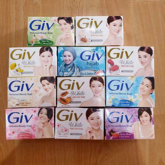 Promo Paket 10 Sabun Mandi - Sabun Batang Giv Bar Soap 72gr*10pcs ...