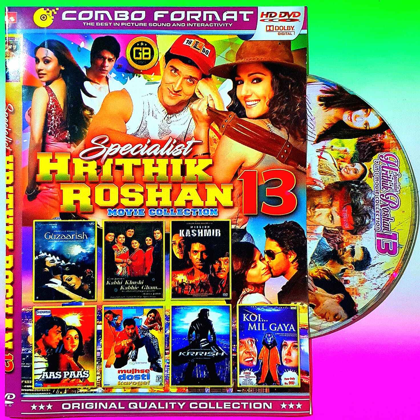 KASET DVD FILM INDIA HRITHIK ROSHAN -FILM INDIA JADUL-DVD INDIA-FILM DVD BOLLYWOOD INDIA-KASET ...