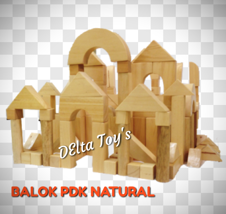 BALOK KAYU PEMBANGUNAN KAYU ISI 102 PCS BOX KERANJANG | Lazada Indonesia